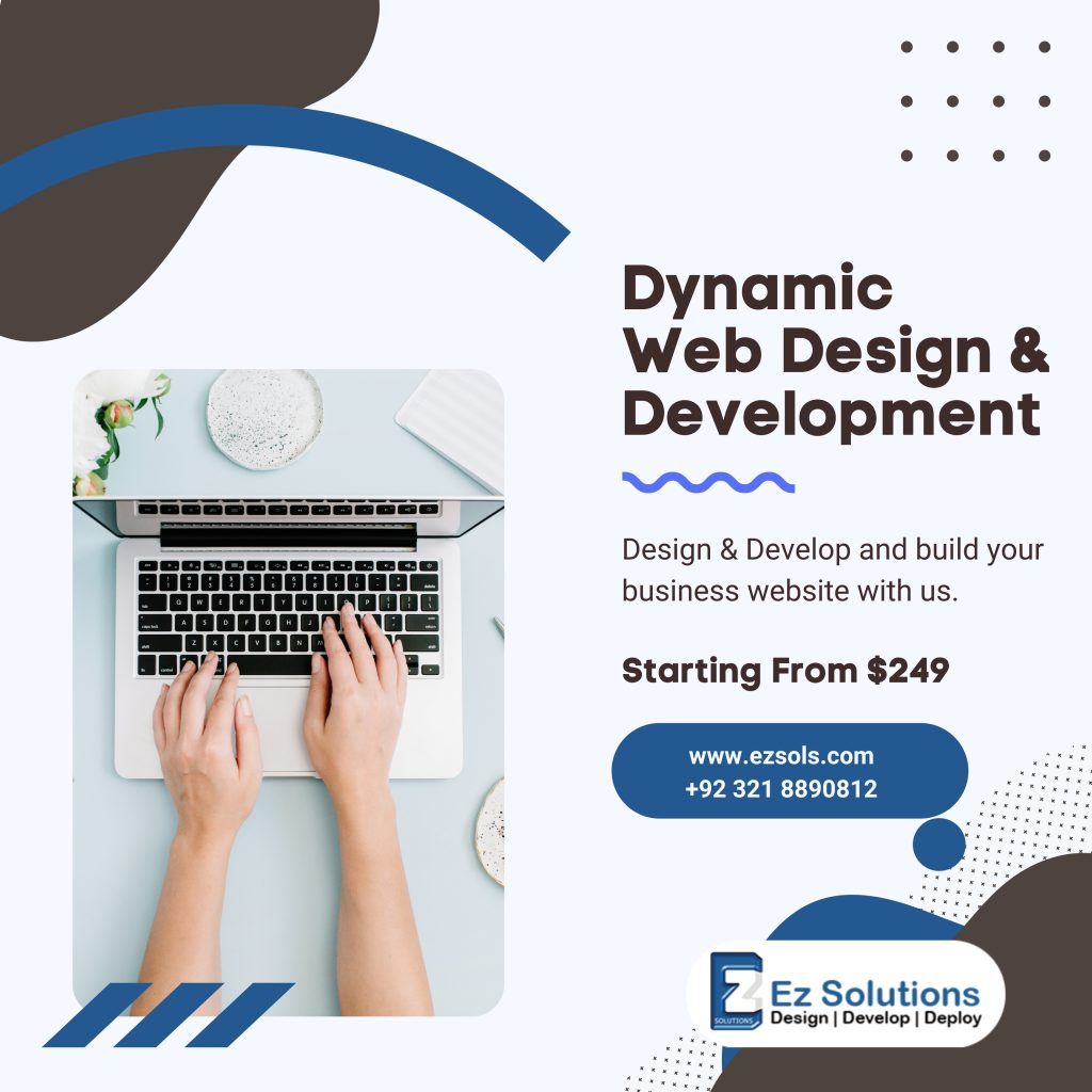 Smart Dynamic Website Solution - Ez Solutions
